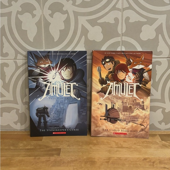 Toys | Amulet Graphic Novel Set Blue And Orange Covers | Poshmark